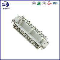 China HE PC 500V Female H24B Heavy Duty Connector for Industrial Wire Harness for sale