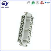 China HE PC 500V Female H24B Heavy Duty Connector for Industrial Wire Harness for sale