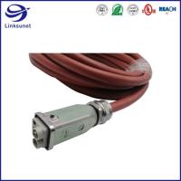 China Heavy Duty Wiring Harness With HanQ 3A IP65 Bulkhead PC Connector for sale