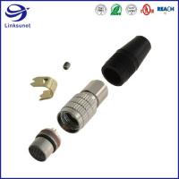 China HR25 12pin Cable Plugs Solder Connector For Industrial Camera Wire Harness for sale