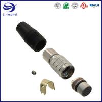 China HR25 12pin Cable Plugs Solder Connector For Industrial Camera Wire Harness for sale