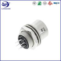 China HR10A Male 12 POS Circular HRS Cable Connector For Industrial Wire Harness for sale
