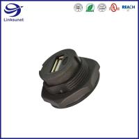 China USB IP67 Male and Female Waterproof Circular Connectors For New Energy Vehicles for sale