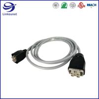 China Rail Transit Wire Harness With HanQ IP65 Bulkhead PC Heavy Duty Connector for sale
