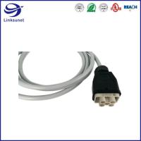 China Rail Transit Wire Harness With HanQ IP65 Bulkhead PC Heavy Duty Connector for sale