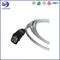China Rail Transit Wire Harness With HanQ IP65 Bulkhead PC Heavy Duty Connector for sale