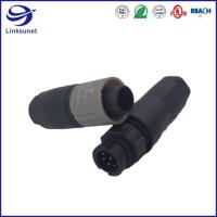 China Mini Male and Female 2 - 8pin Waterproof Connector for Data Network Systems for sale