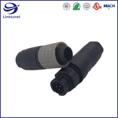 China Mini Male and Female 2 - 8pin Waterproof Connector for Data Network Systems for sale