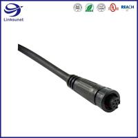 China Mini Male and Female 2 - 8pin Waterproof Connector for Data Network Systems for sale