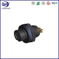 China Mini Male and Female 2 - 8pin Waterproof Connector for Data Network Systems for sale