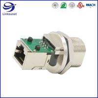 China RJ45 IP68 8pin Waterproof Circular Connectors for Motion Control wire harness for sale
