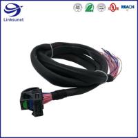 China Automobile Wiring Harness With 4 Row Crimp CMC 64319 Connector for sale
