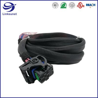 China Automobile Wiring Harness With 4 Row Crimp CMC 64319 Connector for sale