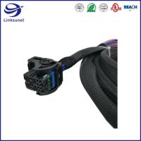 China Automobile Wiring Harness With 4 Row Crimp CMC 64319 Connector for sale