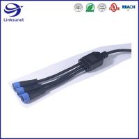 China IP67 Waterproof Connectors XXX-Y Type Line One Out Of Three For LED for sale
