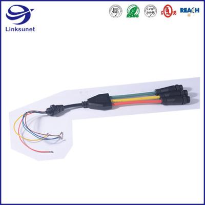 China IP67 Waterproof Connectors XXX-Y Type Line One Out Of Three For LED for sale
