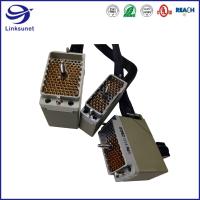 China Hermaphroditic Contact Connector Wire Harness With Staggered Grid for sale