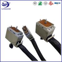 China Hermaphroditic Contact Connector Wire Harness With Staggered Grid for sale