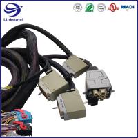 China 516 Series Rack And Panel Connector Wire Harness 20 Pins Metal Cover Design for sale