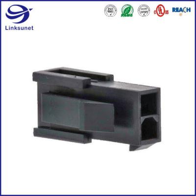 China Mini Fit Jr 46993-0210 4.2mm Plug 2P Connectors With Office Equipment Cable for sale