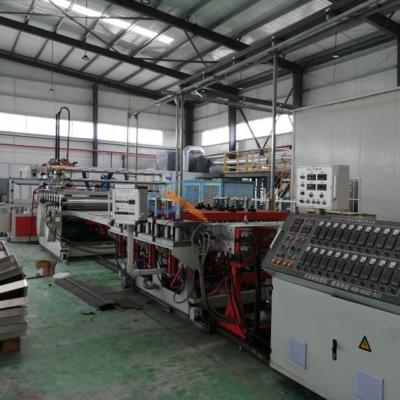 China 1220mm 30mm PVC Plastic Wpc Foam Board Making Machine for sale