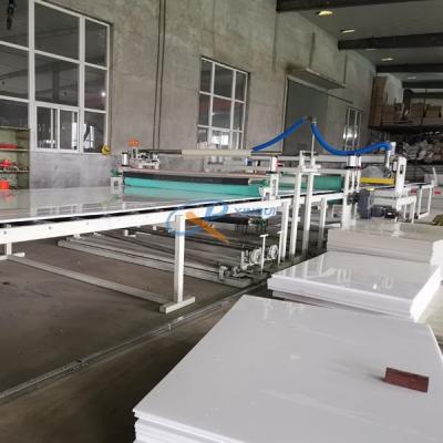 China Chemical Industry 1200mm 10mm PE Sheet Machine for sale