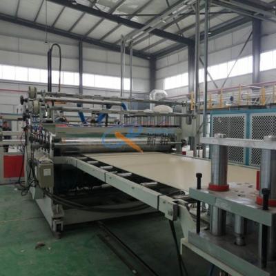 China ISO 2440mm 0.8g/Cm3 WPC PVC Board Making Machine for sale