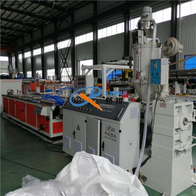 China CE ISO Approved LED Light Cover Tube PC Plastic Profile Machine for sale