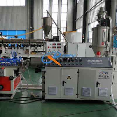 China LED Rigid Strip Light Cover PC Plastic Profile Making Machine for sale