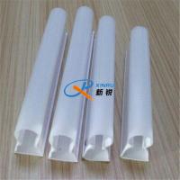 China LED Light Cover PC Plastic Profile Extrusion Making Machine for sale