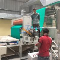 China 400kg/H Foam Backing PVC Coil Plastic Mat Making Machine for sale