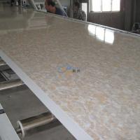 China Stacking 3mm 350kg/H PVC Board Making Machine for sale