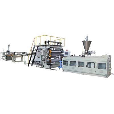 China Stacking 3mm 350kg/H PVC Board Making Machine for sale