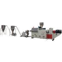 China Twin Screw Extruder 15m 20m3 Plastic Granule Making Machine for sale