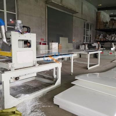 China PLC Control PP Sheet Making Machine PS ABS PE Sheet Extruder for sale