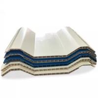 China Corrugated Twin Wall PVC Roofing Plastic Profile Machine for sale