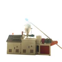 China Twin Screw Caco3 PVC Shower Room Plastic Profile Machine for sale