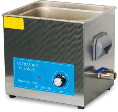 China Fiber Optic Ultrasonic Cleaner RBTX-10M 60 Minute Adjustable Timer Stainless Steel Tank for sale