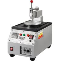 China Center Pressed Fiber Optic Polishing Machine 127mm Disc 0-200RPM Portable Polisher for sale