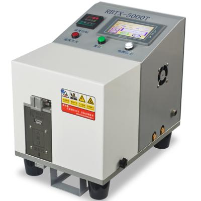 China Semi Automatic Fiber Optic Stripping Machine 0.9mm Coating to 0.125mm Bare Fiber for sale