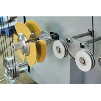 China RBTX-600P Automatic Drop Line Cable Wire Cutting Machine for Fiber Optic Patch Cord 160mm for sale