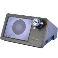 China MPO MTP Tip End Face Microscope Detector 200x Magnification Fiber Optic Inspection for sale