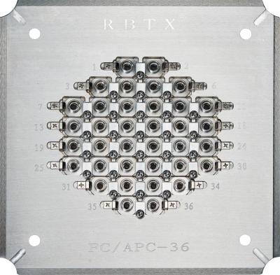 China FCAPC36 Optical Fiber LC Connector Polish Holder 36 Ports FC/APC Stainless Steel for sale