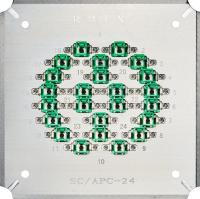 China SC/APC 24 Port Fiber Optic Polishing Holder for Connector Tip Grinding 1.08kg for sale