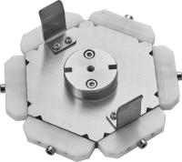 China Rongbang RBTX-PC250-12 Polishing Holder 12 Ports 250um PC Fiber Optic Connector Tip Grinding for sale