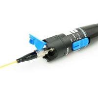 China 5MW Visual Fault Locator Fiber Optic Cable Tester Strong Red Light Beam 650nm for sale