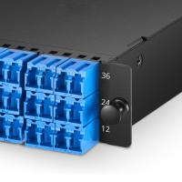 China Rongbang 3 MTP to 18 LC Duplex Cassette 36 Fibers OS2 Single Mode Fiber Cassette Module for sale