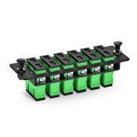 China P6SCA2XSMF 6 Sc Apc Patch Panel Duplex Adapter Panel 12 Fibers OS2 Single Mode for sale