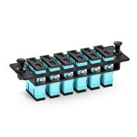 China P6SCUZ10GMM 6 SC/PC Om4 Fiber Patch Panel Duplex Adapter Panel 12 Fibers Multimode for sale