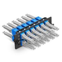 China Rongbang 12 Port MDC Fiber Termination Box 48 Fibers OS2 Single Mode Enclosures & Cabinet for sale